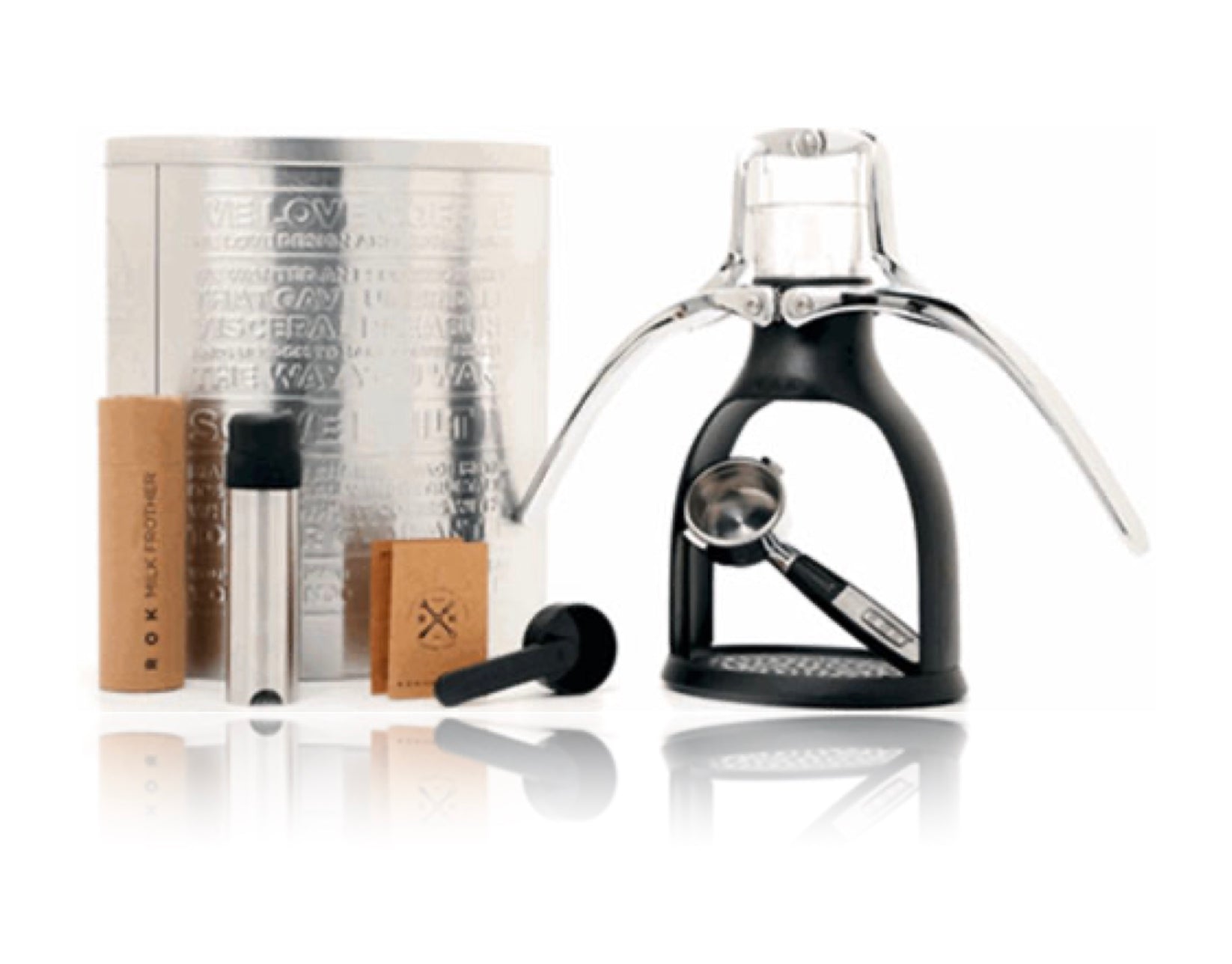 ROK EspressoGC Pro Manual Lever Espresso Machine – The Brew Therapy