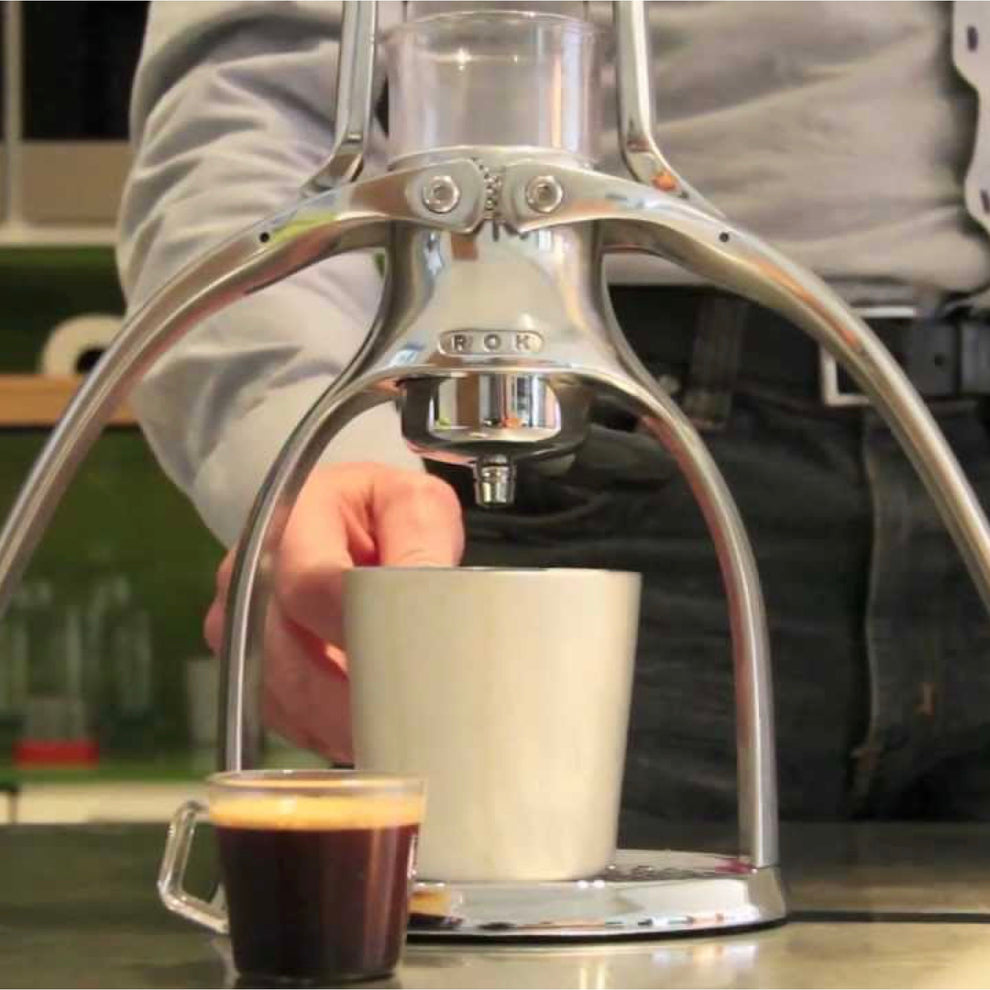ROK EspressoGC Pro Manual Lever Espresso Machine – The Brew Therapy